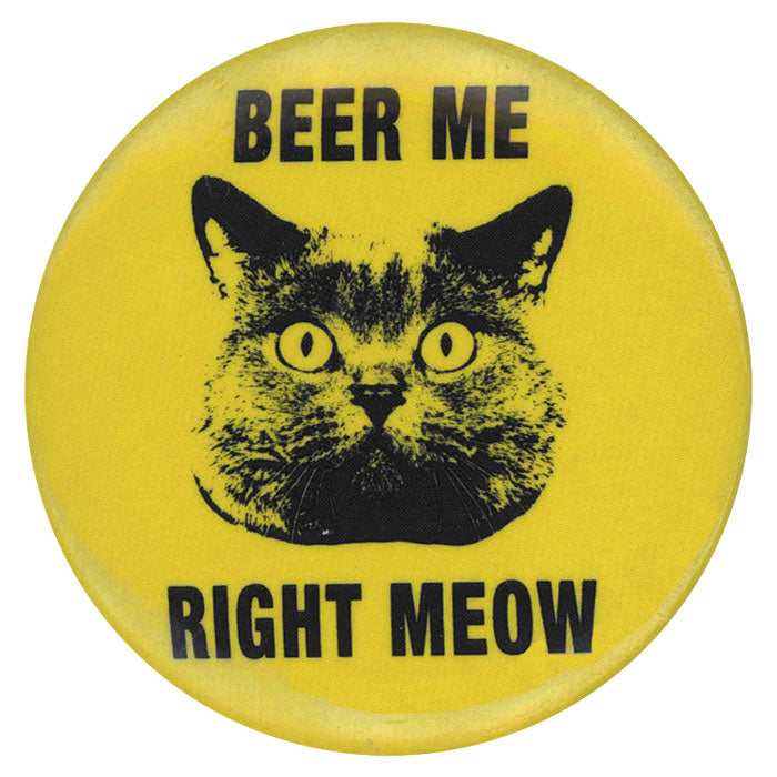 Right Meow Button – Brew City Brand