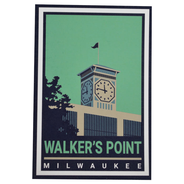 Walkers Point Postcard – Brew City Brand